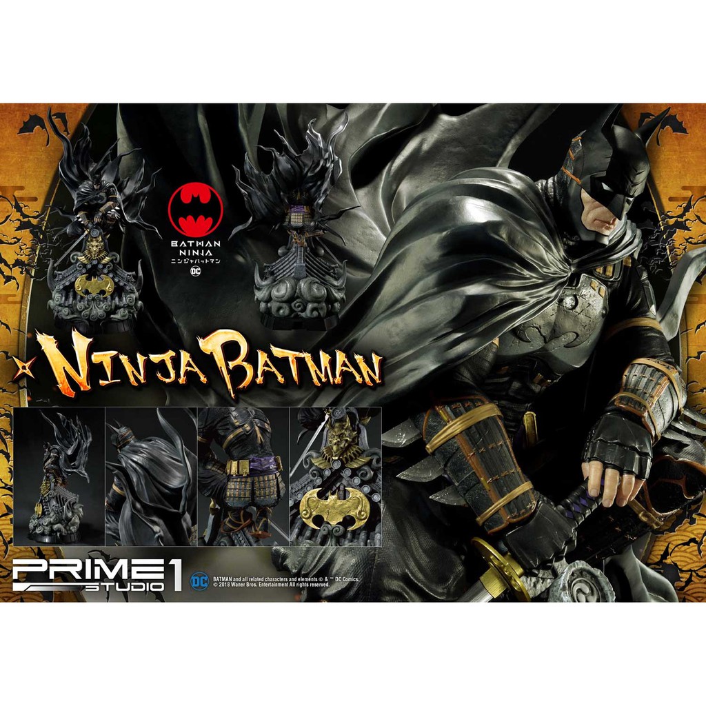 Ninja Batman Batman Ninja 14 Scale by Prime 1 Studio (PMDCNB-01 ...