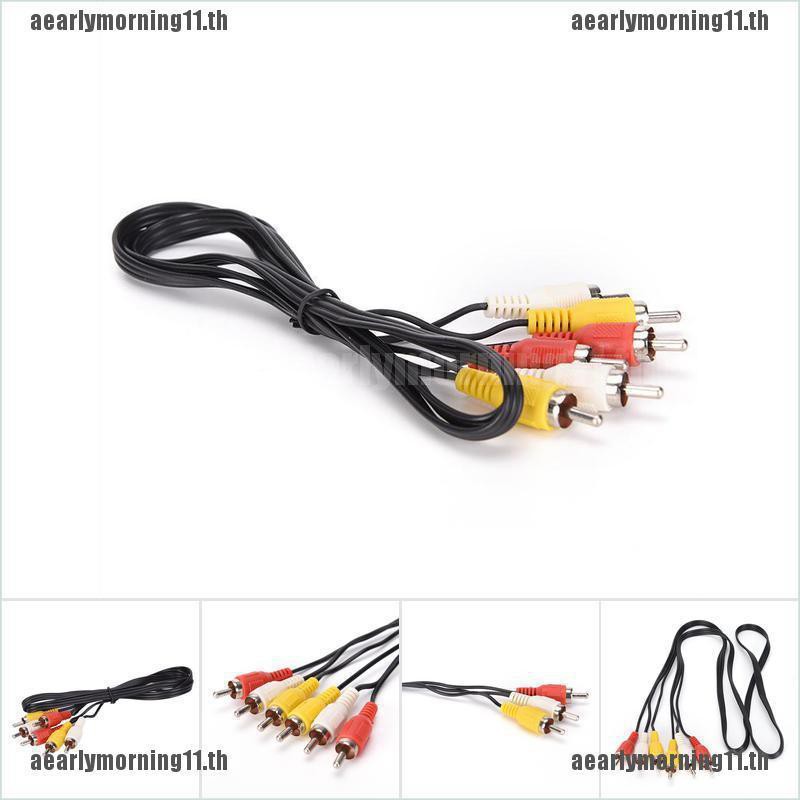 [ COD + aroe ] 3 RCA Male to 3 RCA Male Composite Audio Video AV Cable ...