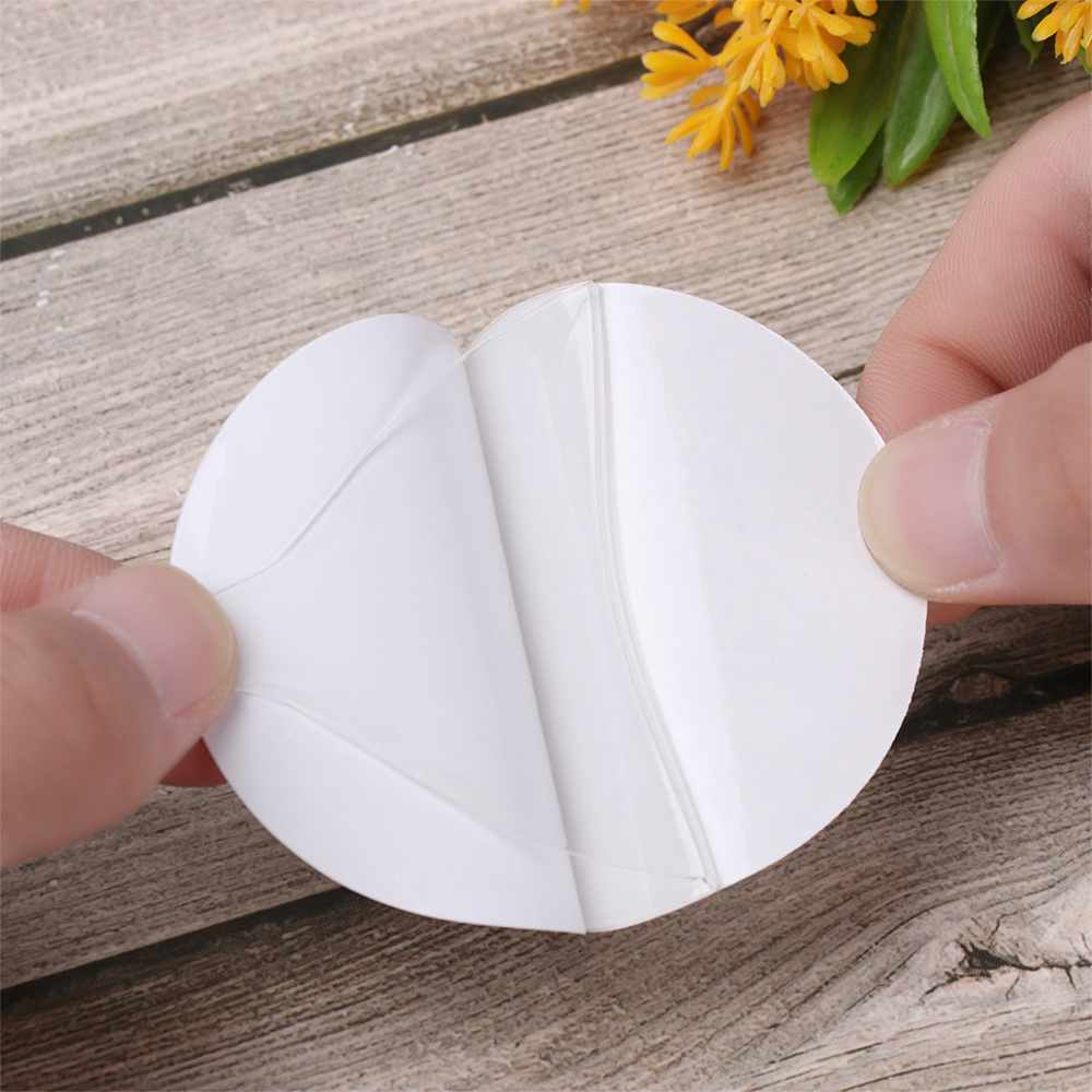 BEAUTY 10PCS Reusable Silicone Transparent Powerful Washable Wall ...