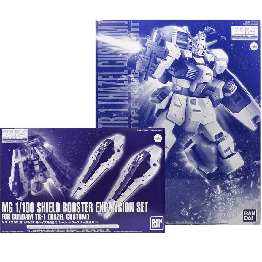P-Bandai MG RX-121-1 Gundam TR-1 [Hazel Custom] + Shield Booster ...