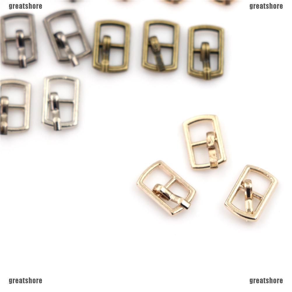 3PCS 4.5MM Diy mini ultra-small Japanese word buckle belt buckle For ...