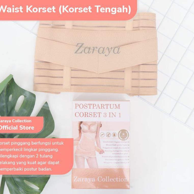 Laris (All size) 3 in 1 Zaraya ชุดคอร์เซ็ทคอร์เซ็ทสําหรับสตรีหลังคลอด ...