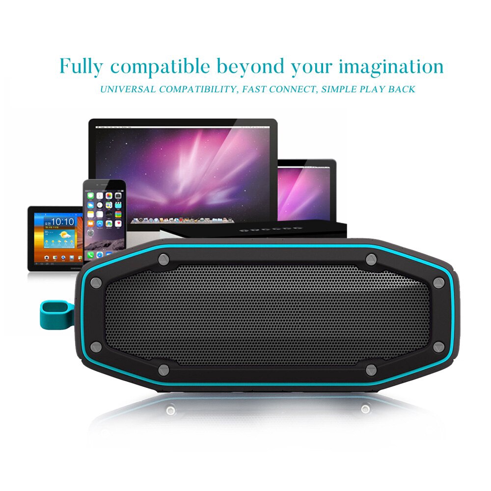 Bluetooth Speaker Outdoor Waterproof Portable Speaker 10W Sound Box ...