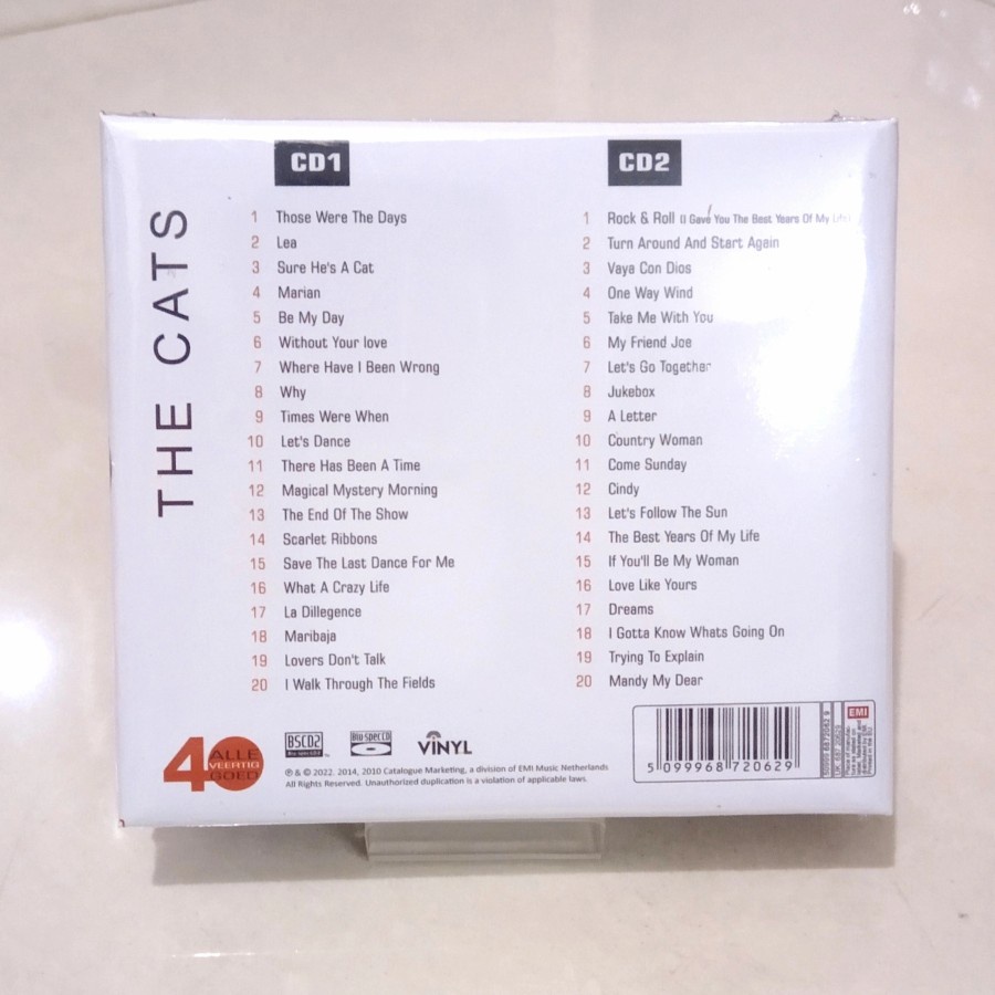 แผ่น Cd เพลง The Cats - cd1officialshopp3.th - ThaiPick