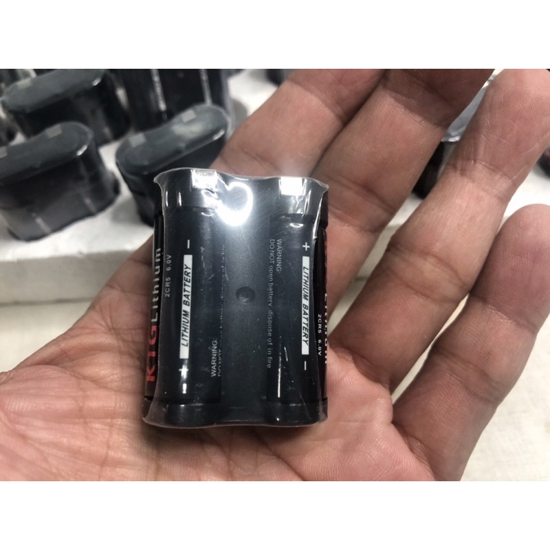 ถูกสุดๆแท้ 2cr5 ถ่านlithium ยี่ห้อ KTG 2cr5 ลิเธียม 2cr5 lithium 6v ...