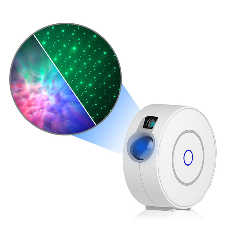 Smart Galaxy Star Projector With Nebula Cloud/Moving Ocean Wave, Star ...