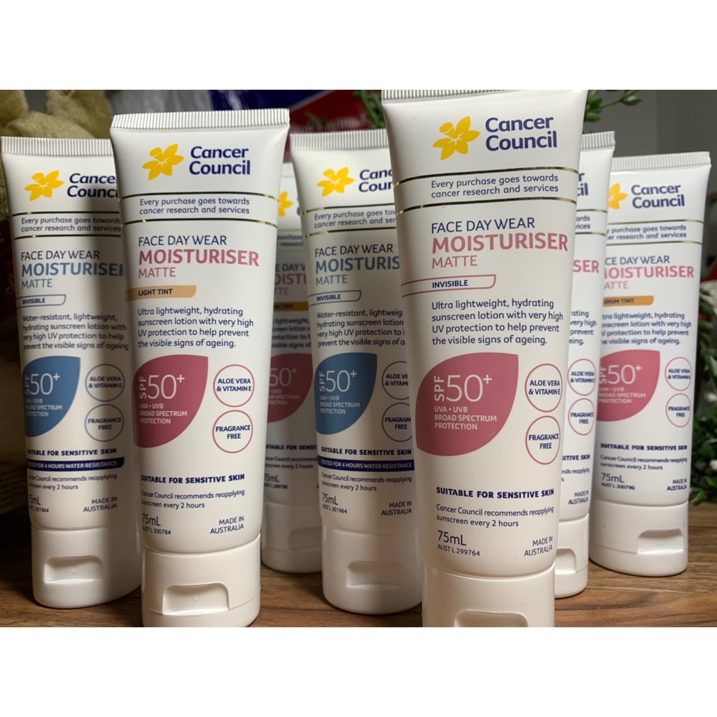 พร้อมส่ง ครีมกันแดด Cancer Council Australia Face Day Wear Moisturiser ...