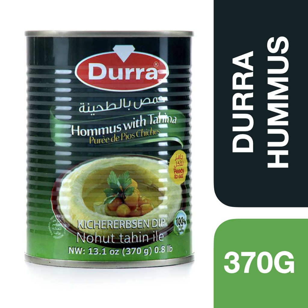 Durra Hommus with Tahini 370g ++ ดูร่า ฮัมมูสทาฮีน่าดิพ 370 กรัม ...