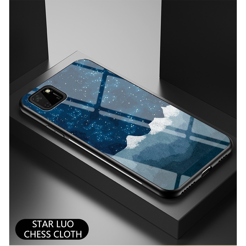 เคสโ Huawei Y5P Hard Glass Phone case cover glass Starry sky - mooda.th ...