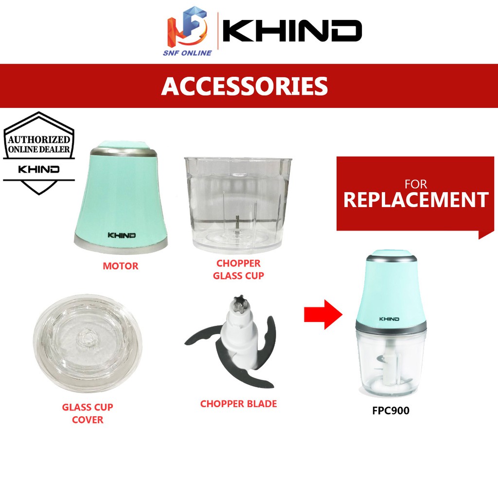 Khind Mini Chopper ACCESSORIES FPC900 86ZR - 5o_cybv7__ - ThaiPick