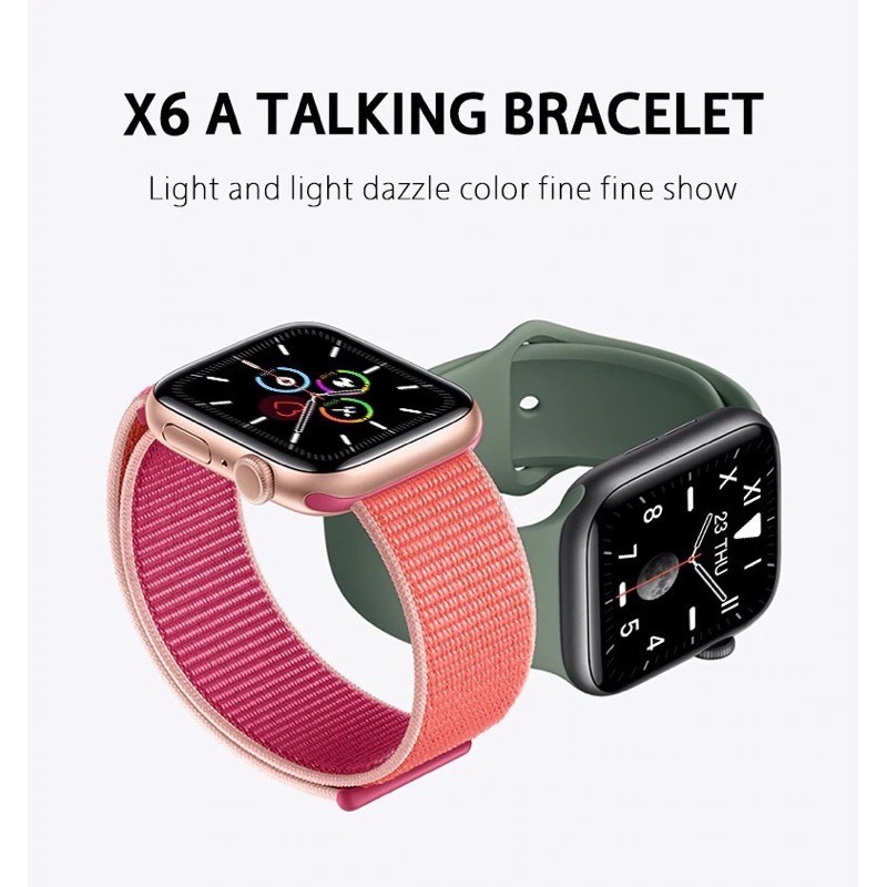 พร้อมส่ง????Smart Watch X6 pro max นาฬิกาอัจฉริยะ โทรออกรับสายได้ ...