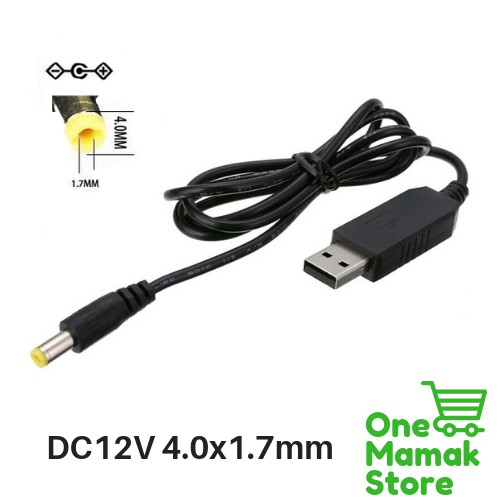 USB DC 5V to DC 12V 4.0x1.7mm Power Jack Step up Voltage Converter ...