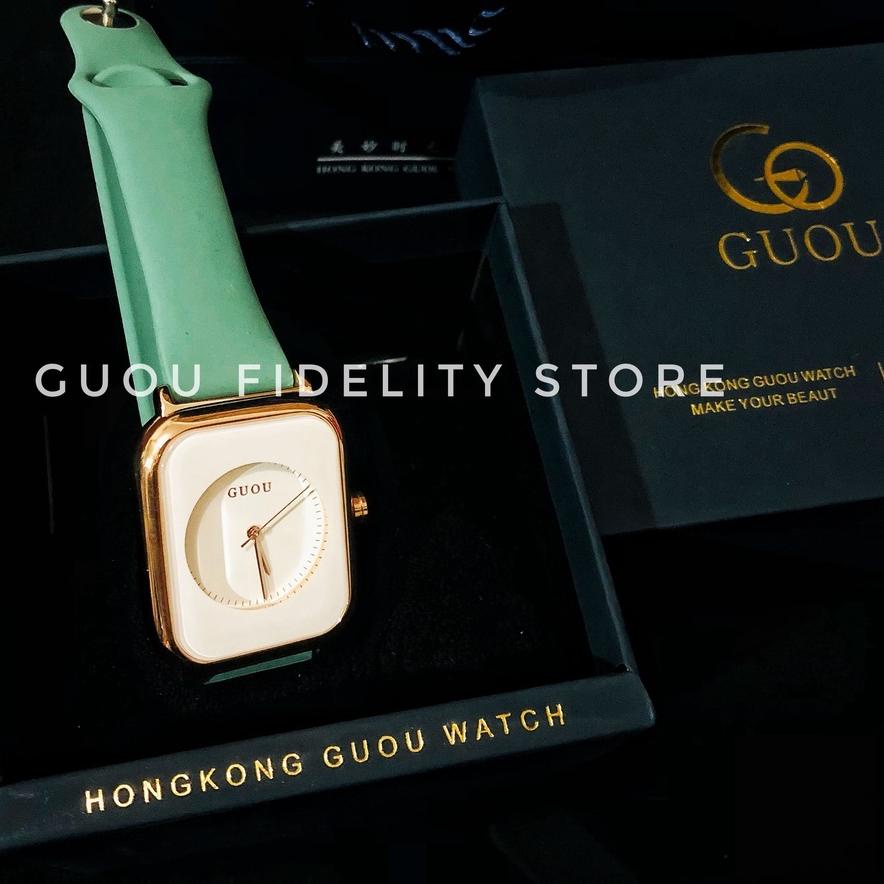 ขายSq13 100ori (GUOU Watch) นาฬิกาข้อมือเจลลี่ ทรงสี่เหลี่ยม ขนาดเล็ก ...