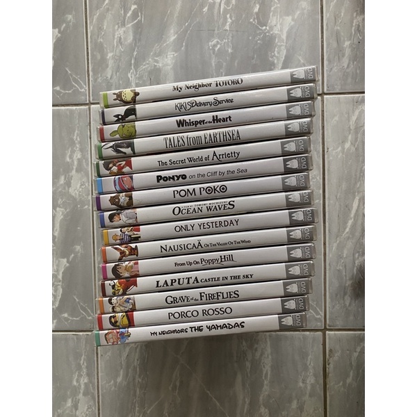 การ์ตูนจิบลิ Studio Ghibli 15 Movies DVD Collection - birdie009 - ThaiPick