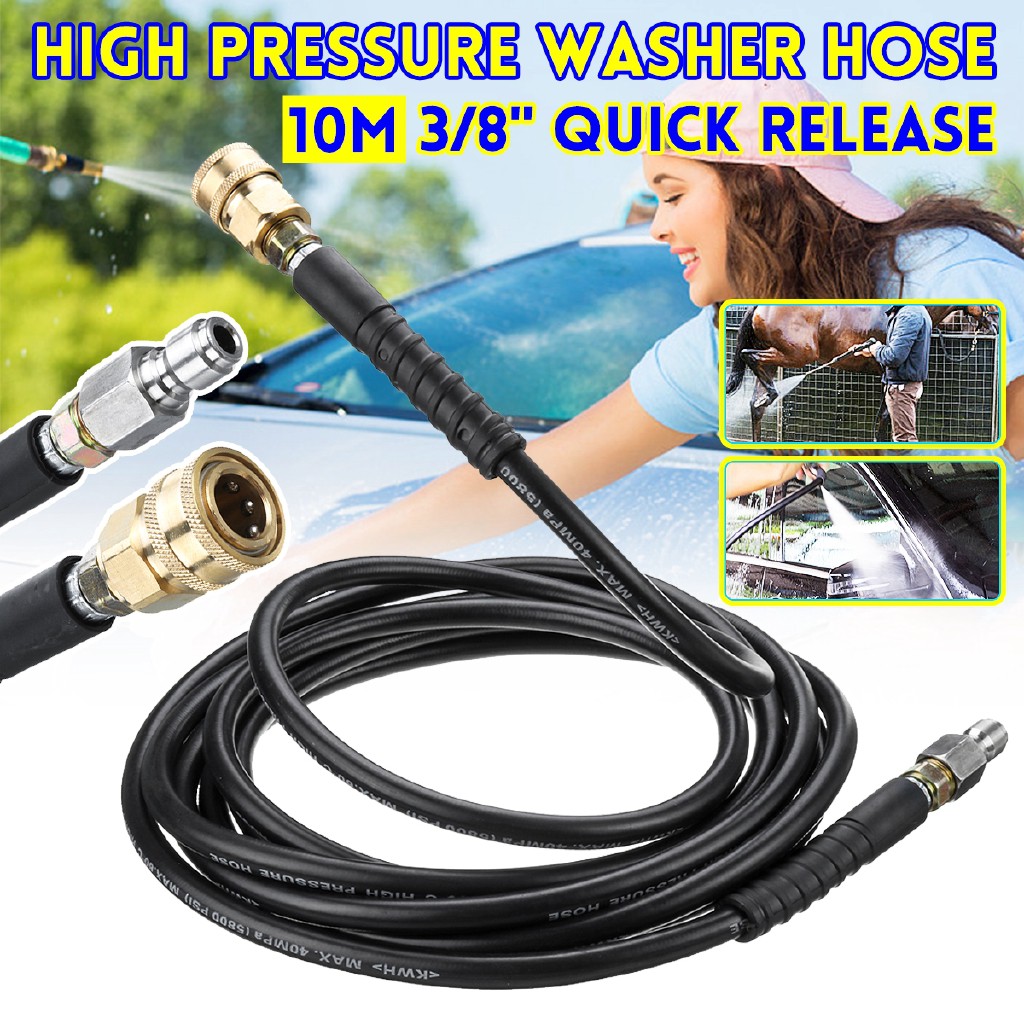 【Lila】Ready Stock 10M 40Mpa High Pressure Washer Clean Sand Rust ...