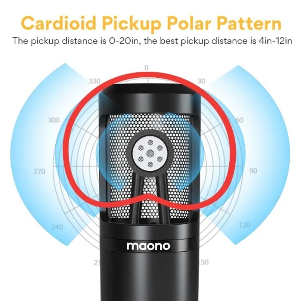 กทม.ส่งด่วนทันที Maono AU-PM360TR ประกันศูนย์ไทย ไมโครโฟน สำหรับ ...