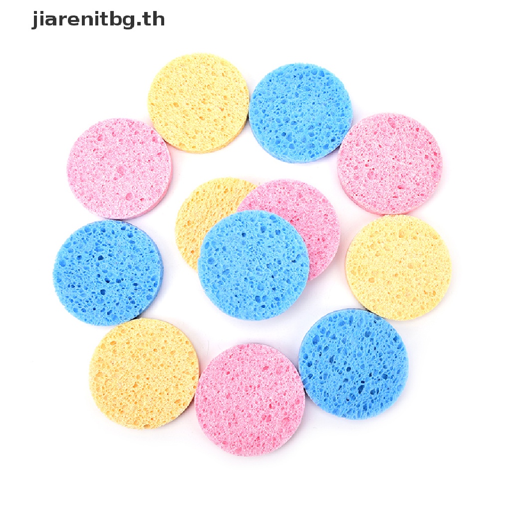 Renbg ฟองน้ําไฟเบอร์ ทําความสะอาดผิวหน้า 4 ชิ้น - jiarenitbg.th - ThaiPick