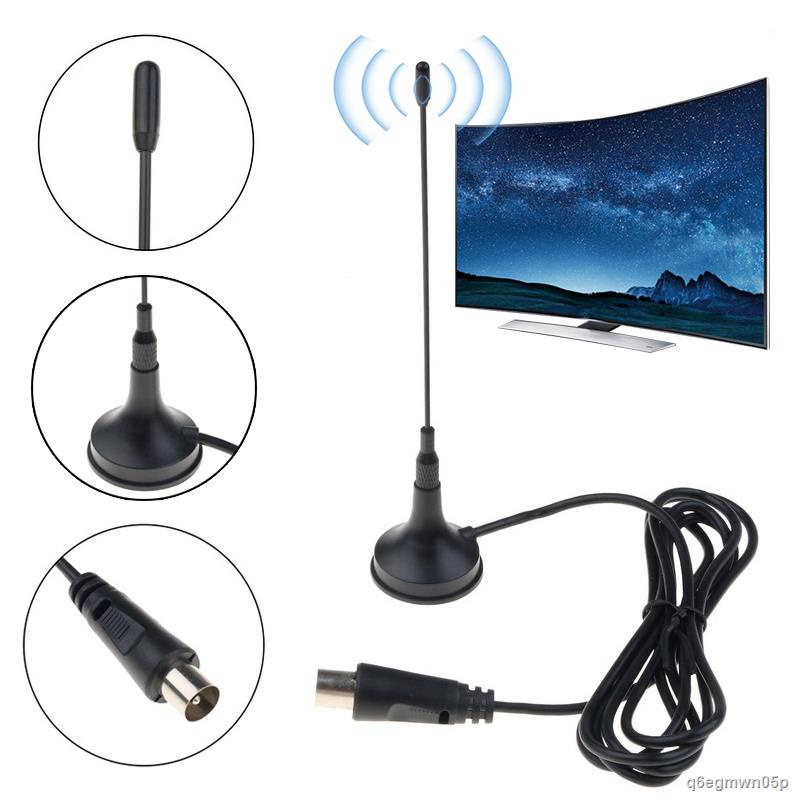 โทรทัศน์ Kebidumei For Dvb-tt2 5dbi Indoor Antenna Mini Tv Antenna ...