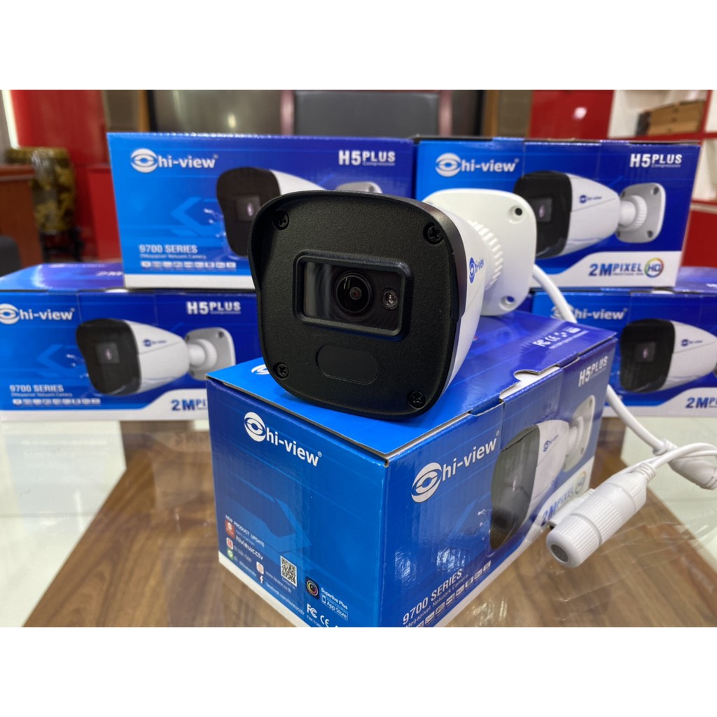 Hi-view ชุดกล้องวงจรปิด Bullet IP Camera 2MP รุ่น HP-97B203PE (8ตัว ...