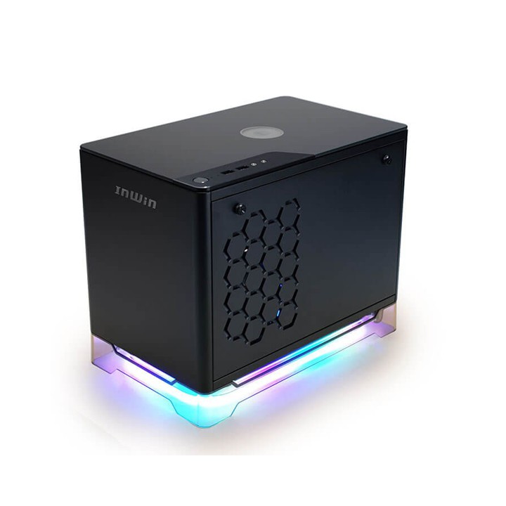 Case RGB wireless charger PSU Gold ประกัน5ปี INWIN A1 Plus Black Mini ...