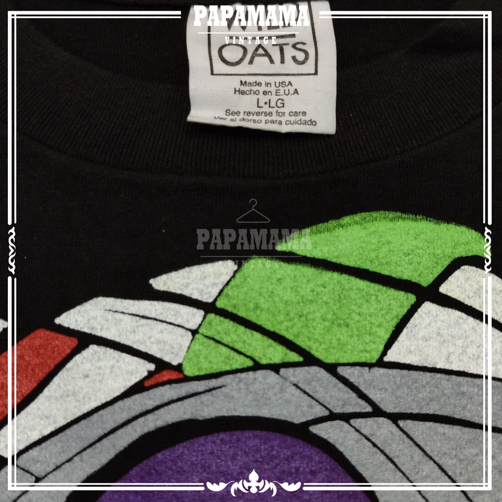 TOY STORY 1998 TAG WILD OATS BOOTLEG OVERPRINT CARTOON เสื้อการ์ตูน ...
