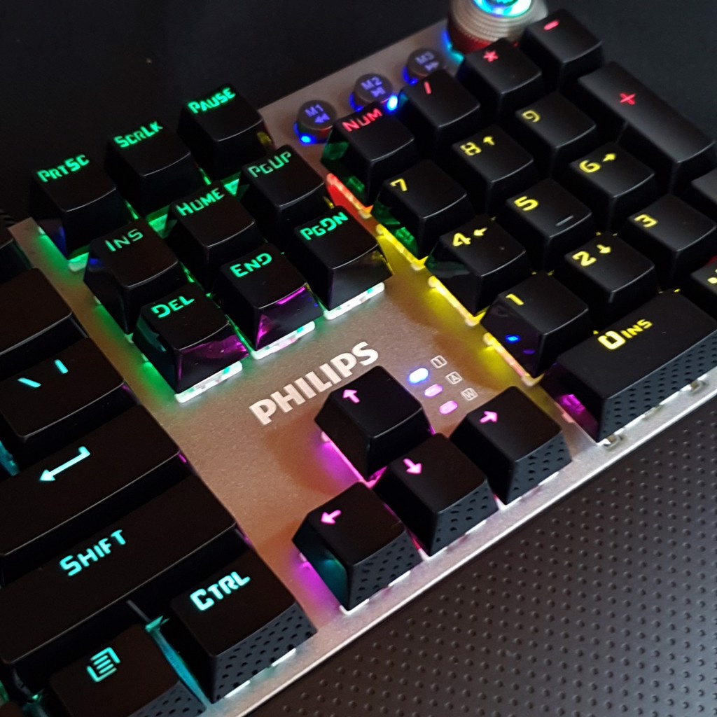 Philips G614 (SPK8614) Mechanical Gaming Keyboard Philip USB Wired with ...