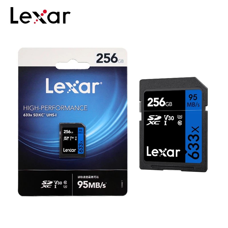 Lexar 633X SD Card 32GB 128GB 64GB 256GB 512GB 16GB Class 10 U1U3 V30 Memory Card 64 128 gb ...