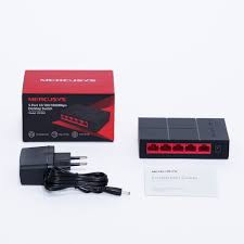 Mercusys MS105G (Powered by TP-Link) 5-Port Gigabit 10/100/1000 Mbps ...
