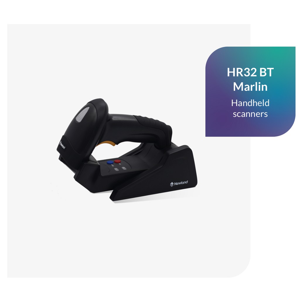 เครื่องอ่านบาร์โค้ด Newland HR3280 CS Marlin Wireless 2D Handheld ...