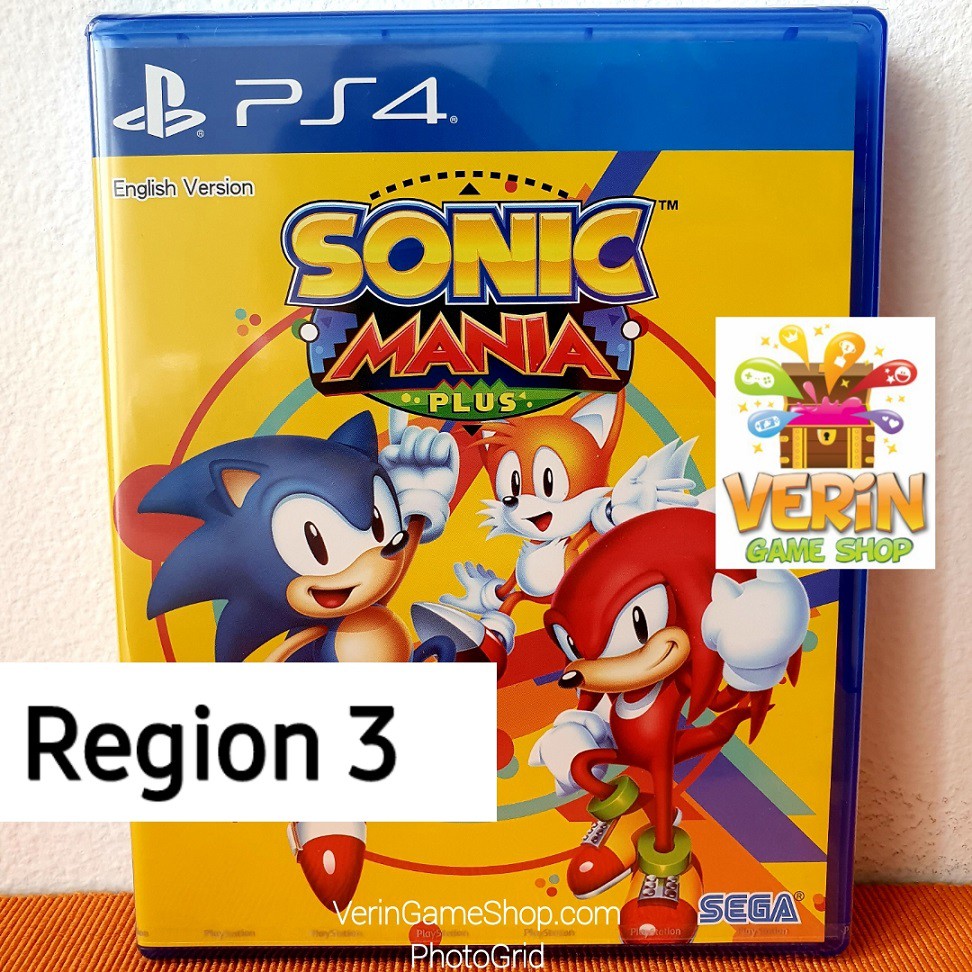 อุปกรณ์เสริมสําหรับเกม Ps 4 Sonic Mania - veringameshop.th - ThaiPick