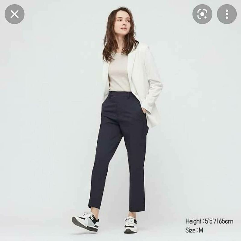 Uniqlo Ezy Ankle Pants (ผู้หญิง)มือ2 คัดสภาพใหม่ ไม่มีตำหนิทุกตัว สินค้าในสต็อคมีพร้อมส่งจ้า ...