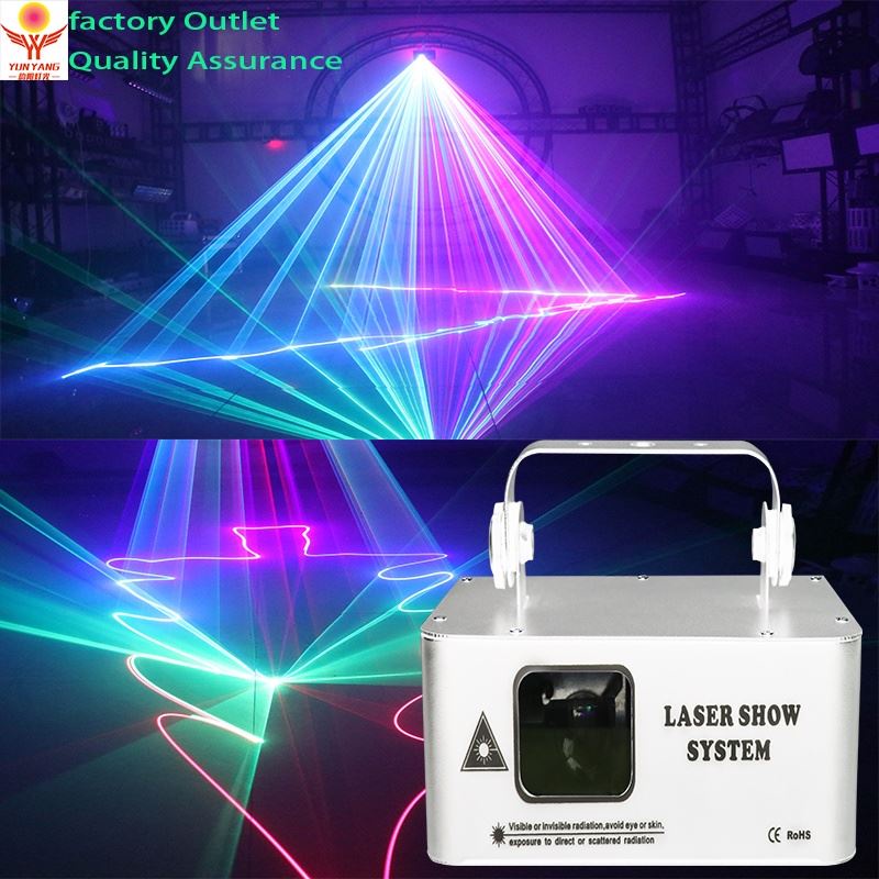 Single head full-color scanning laser, laser light, line laser, party ...