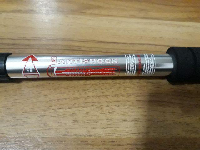 ไม้เท้าเดินป่า sticks with anti-shock ปรับระดับได้ ชนิดมีโช๊คอัพซับแรง ...