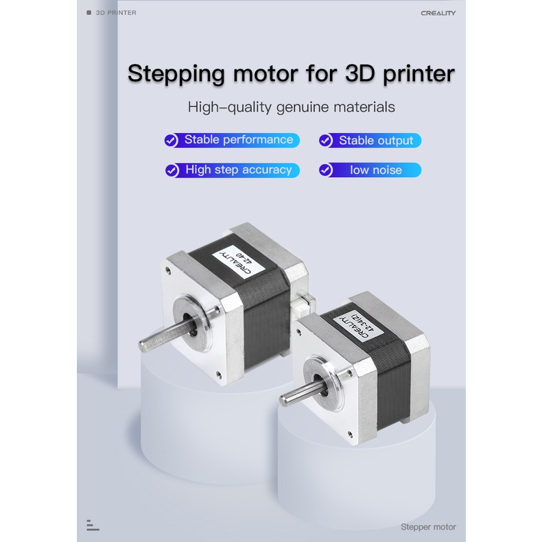 Creality Official 3D Printer Part 42-3442-40 Stepper Motor X Axis Z Axis for Ender 3Ender-3 S1 ...