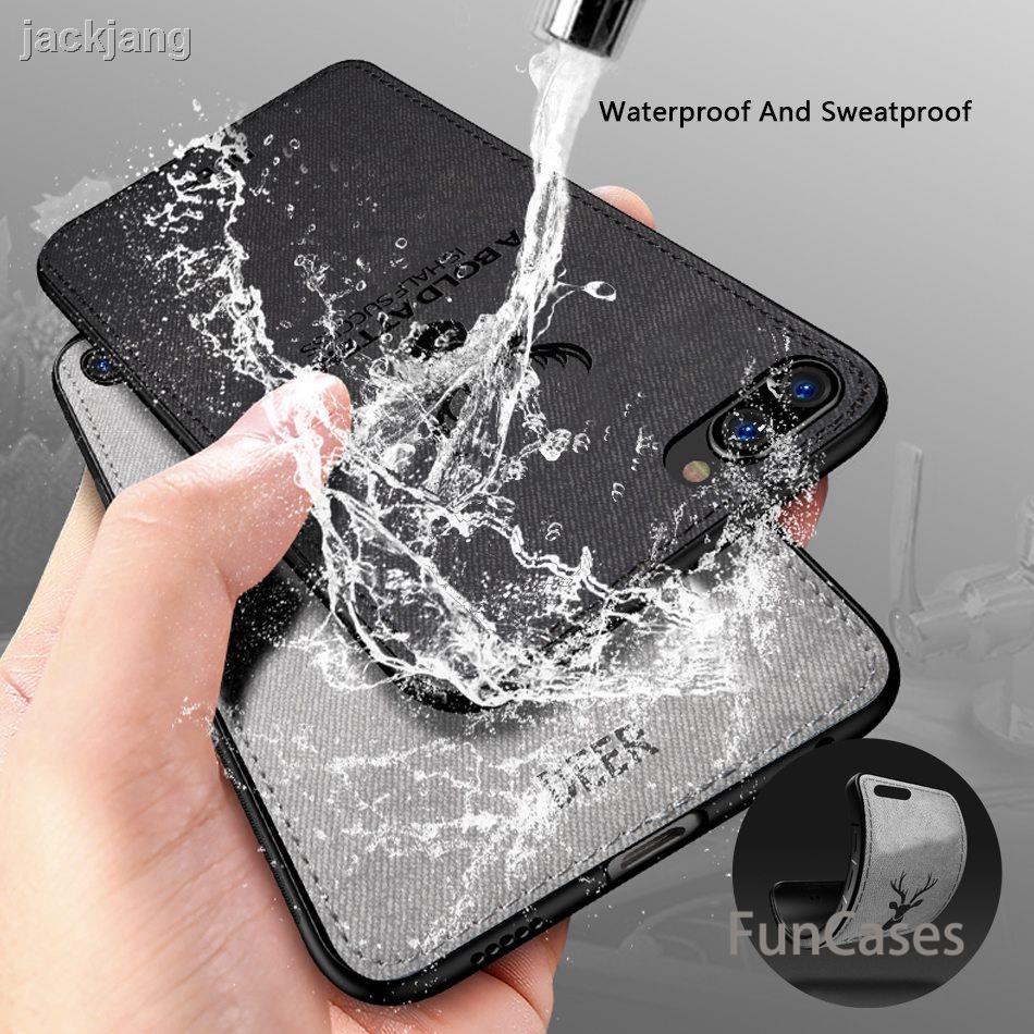 Huawei Nova 3i 7i 5T Y6 Y7 Pro Y9 Prime 2019 Y6P Y7A 2020 Y9S ลายกวาง ฝาหลัง ผ้านุ่ม ลาย เคส ...