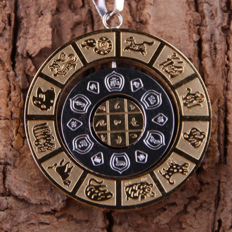 12 Zodiac Rotating Luck Wealth Fortune Amulet Pendant LYgZ - zbhfni5w79 ...