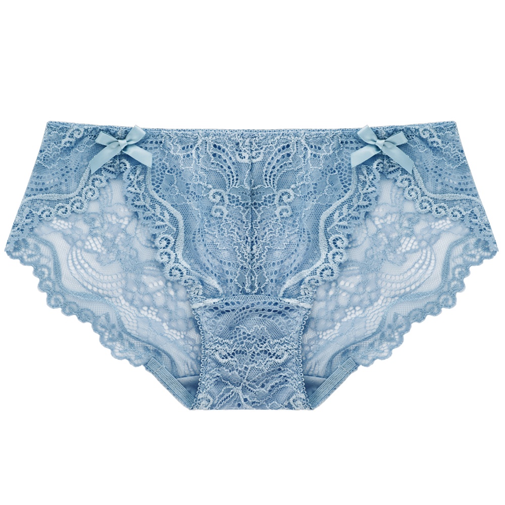 Skinn intimate Blue Lace Brief (Made in Korea) | Shopee Thailand