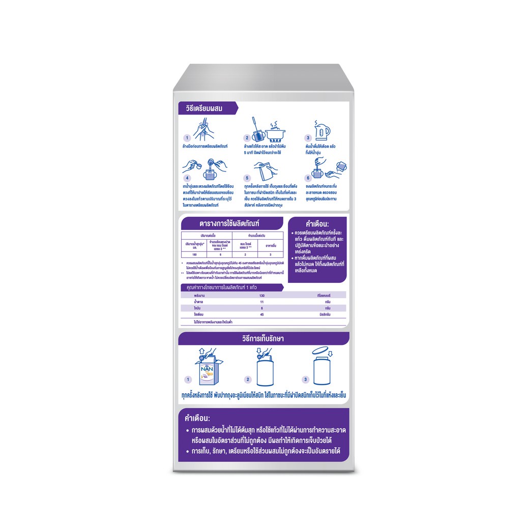 NAN GOLD HA 3 Partially Hydrolyzed Milk Protein Beverage แนน โกลด์ เอช ...