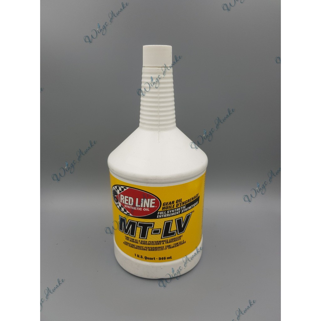 Red Line MT-LV 70W/75W GL-4 GEAR OIL | Shopee Thailand