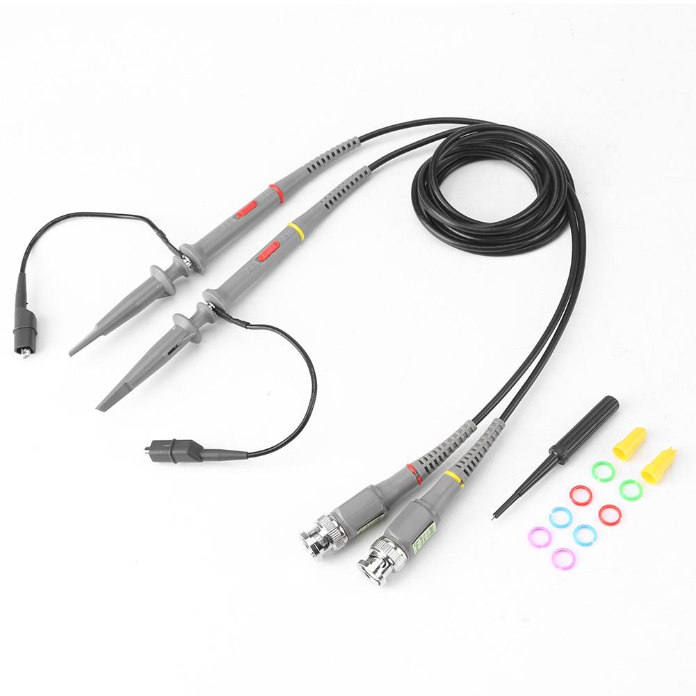 Precision Kit Cable Probe BNC Switchable 100Mhz 10X 1X / 2pcs Test ...