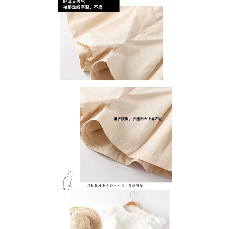 แพงกว่า แต่ดีกว่ากางเกงขาสั้นลําลองสําหรับเด็กผู้หญิงผ้าฝ้ายทรงหลวม ...