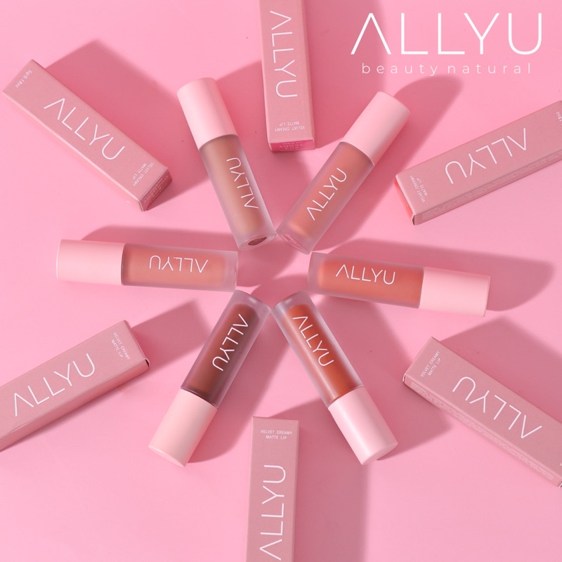ALLYU Creamy Matte Lip 06ลิปแมทเนื้อครีมกำมะหยี่พรีเมี่ยม สี06 - allyu ...