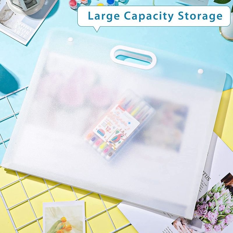 Art Portfolio Bags 17.32 X14.17 Inches 2Pcs Portfolio Folder For ...