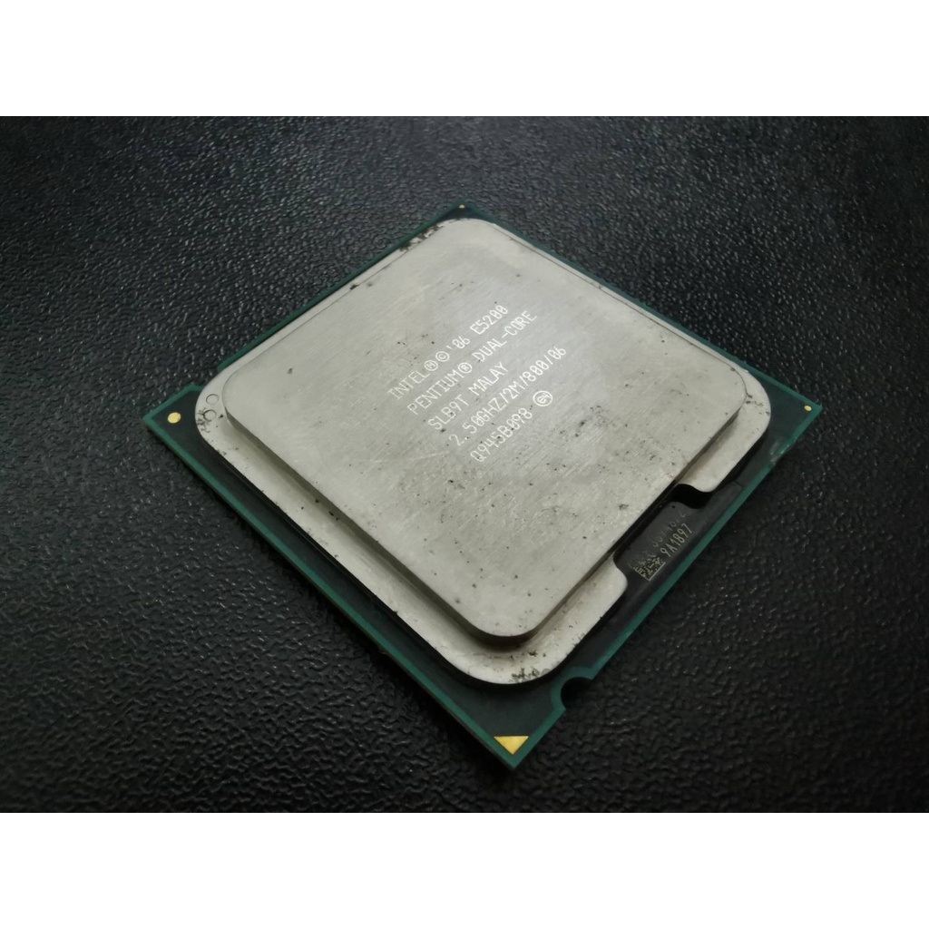 ซีพียู (CPU) INTEL PENTIUM DUAL CORE SERIES E5500 E5300 E5200 E5700 E5800 E6700 E6800 (SOCKET ...