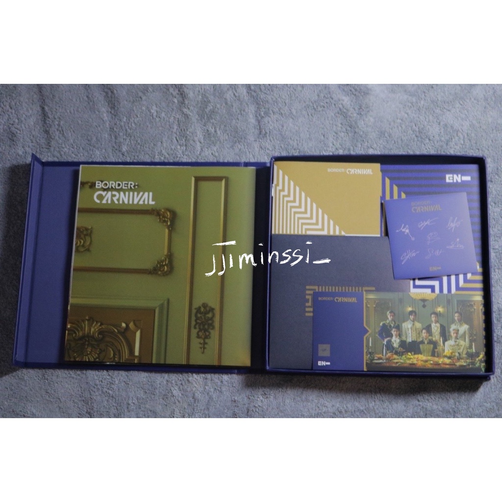 พร้อมส่ง อัลบั้มเปล่า Mini Album Vol.2 BORDER CARNIVAL - jjiminssi ...