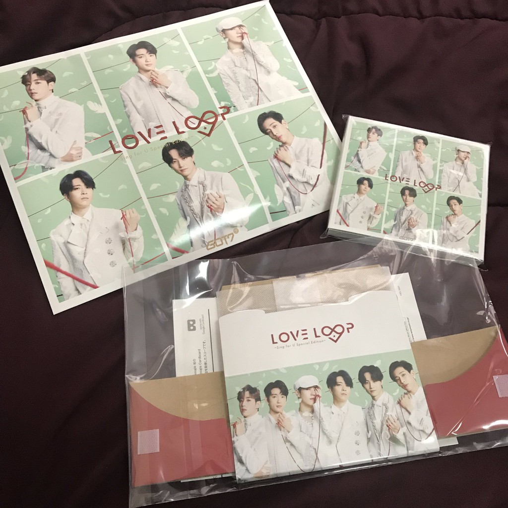 อัลบั้มพิเศษ GOT7 LOVE LOOP Sing For U Special Edition - penguinzzz ...