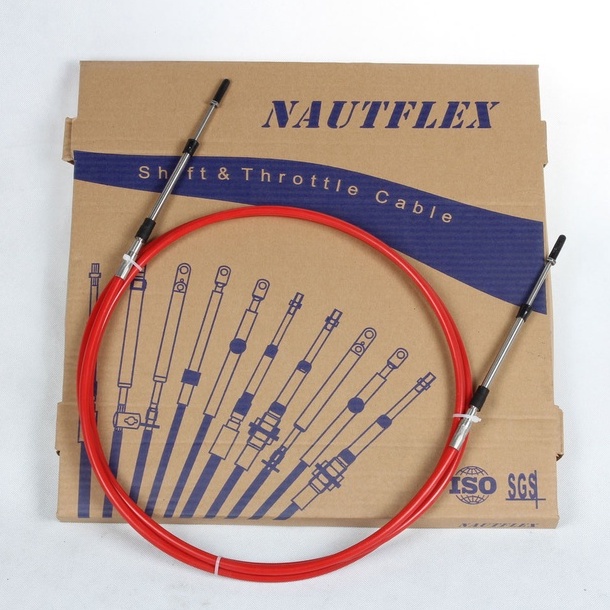อุปกรณ์เรือ - [Nautflex] - 33C CONTROL CABLE FOR YAMAHA (BLACK) / สาย ...