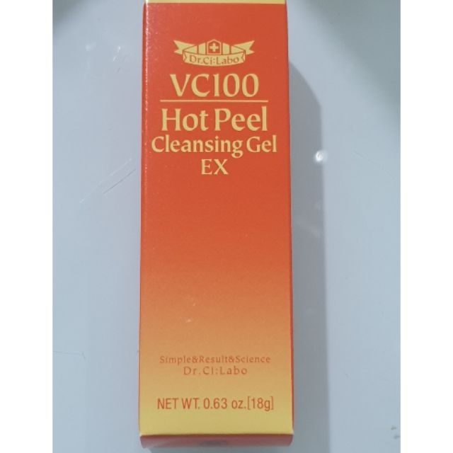 Dr ci labo vc100 Hot Peel Cleansing gel EX 18g. Trial size | Shopee Thailand