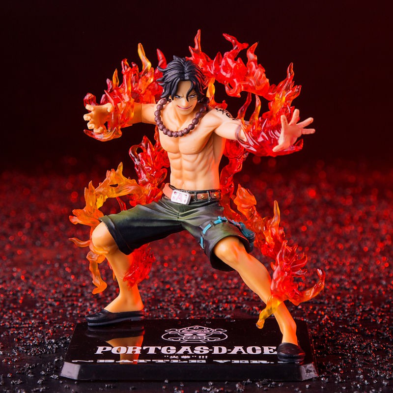 【พิเศษ】One Piece Luffy Hand Do Fire Fist Ace Ghost Slash Sauron Sanji ...