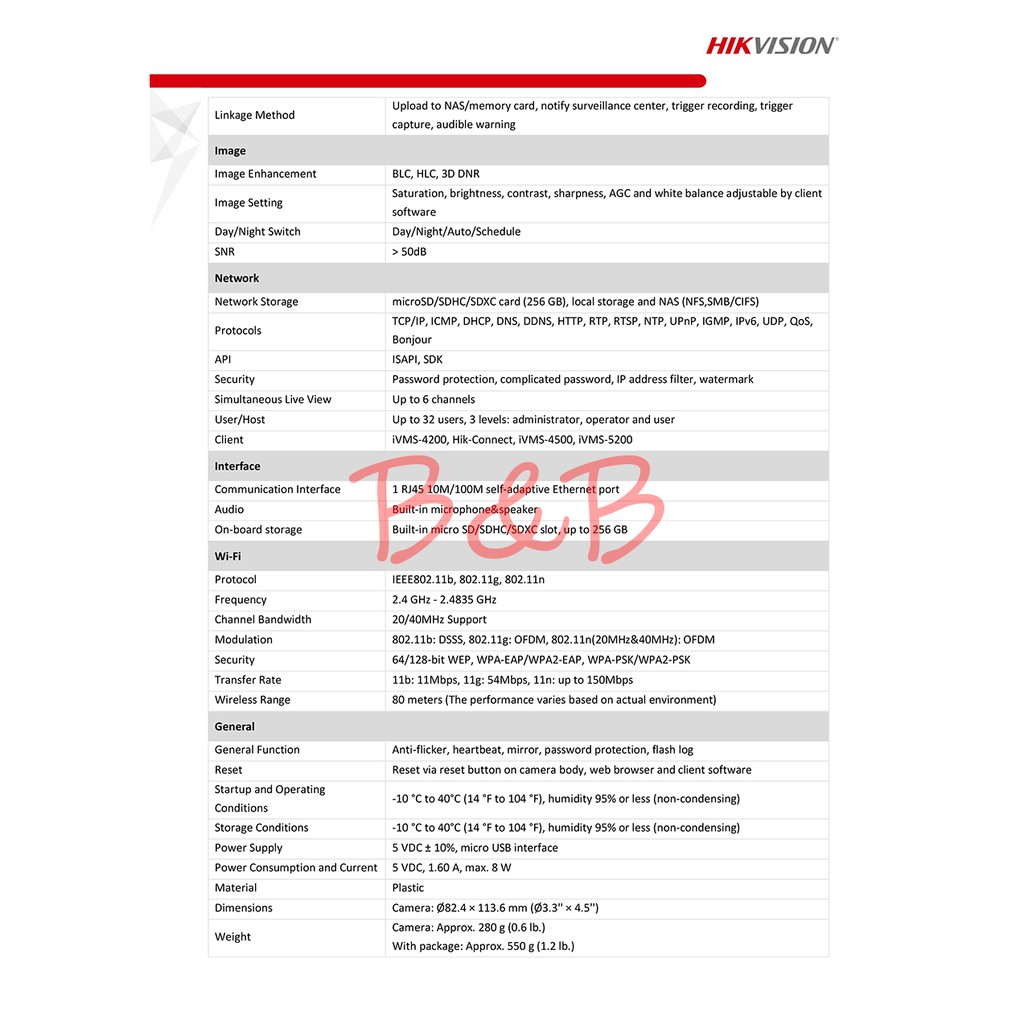 HIKVISION ROBOT WIFI IP CAMERA 2 MP DS-2CV2Q21FD-IW (2.8 mm) IR 10 M. BY BB ONLINE SHOP ...